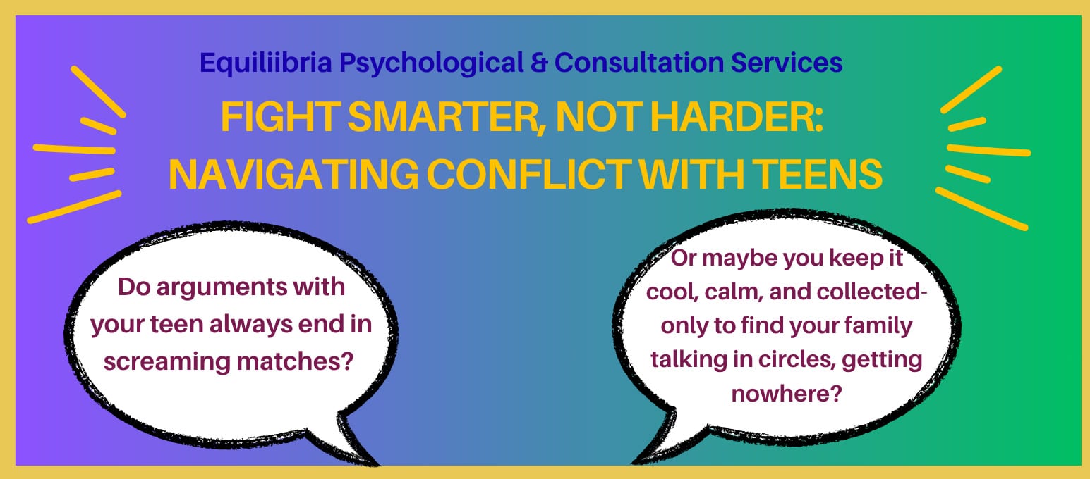 Workshop: Fight Smarter, Not Harder: Navigating Conflict with Teens ...